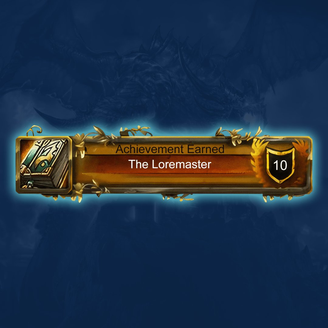 Buy Cataclysm Classic The Loremaster Boost Cata Classic Achievements